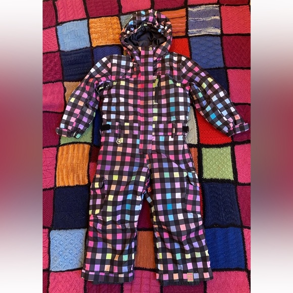 Roxy | Jackets & Coats | Kids Girls Roxy Multicolor Vintage Snowsuit ...